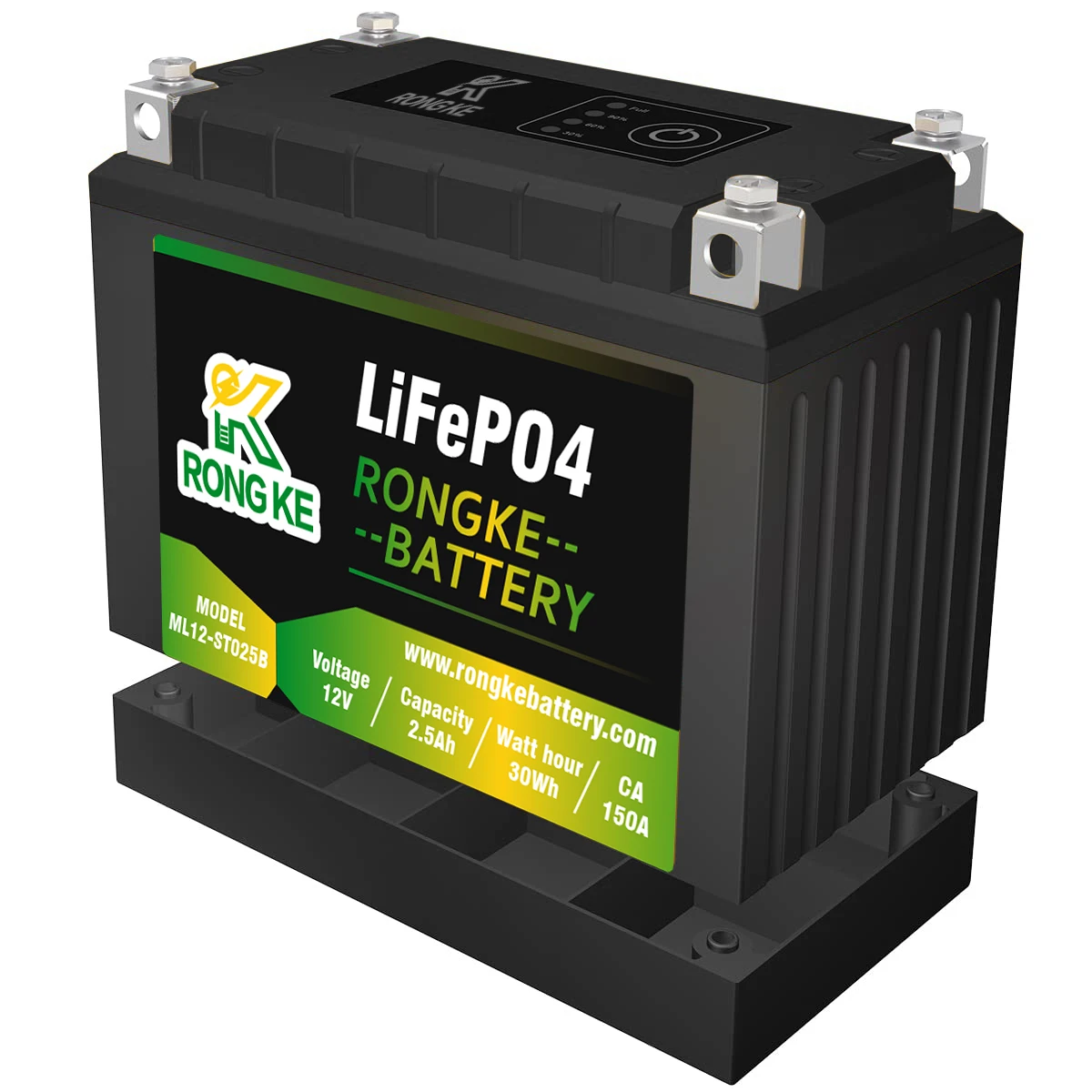 Motorcycles Battery 12v 2.5ah 30wh Rechargeable Lithium Ion Battery For ...