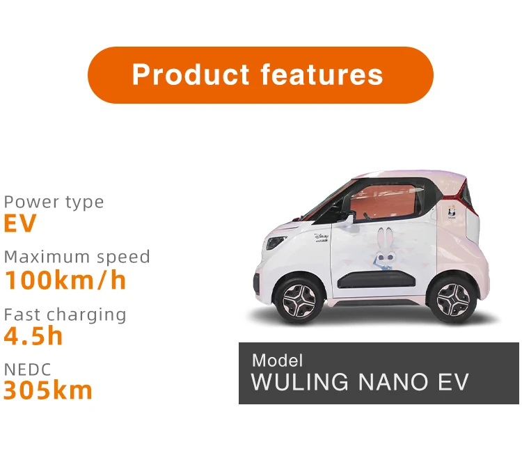 Wuling Hongguang Nano Mini Ev Hong Guang Miniev 2022 300km High Speed Electric Vehicles News Car ...