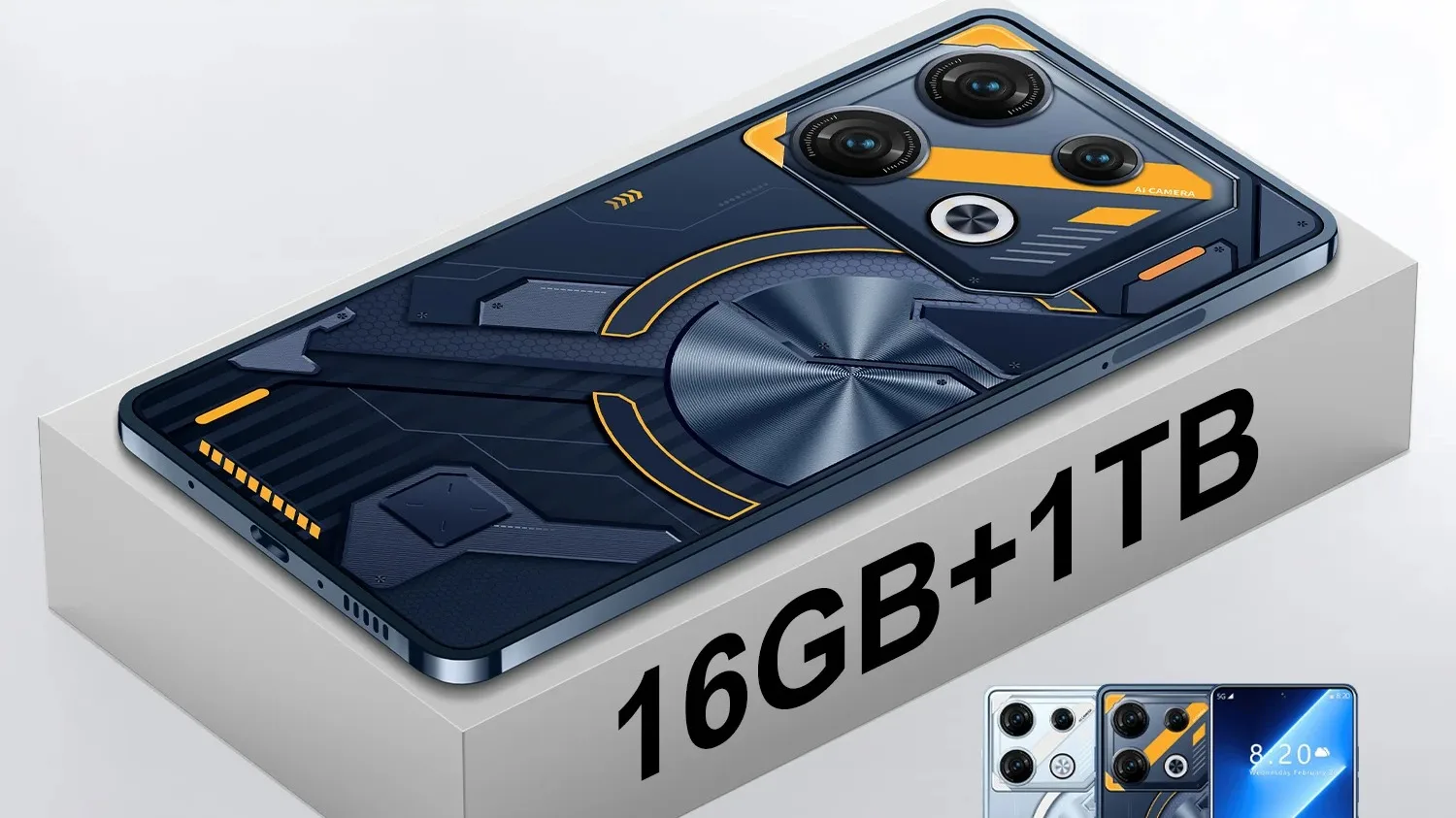 Factory Price For Infinixi Gt10 Pro Max Mobile Phone Ram+rom 16+512 Gb ...