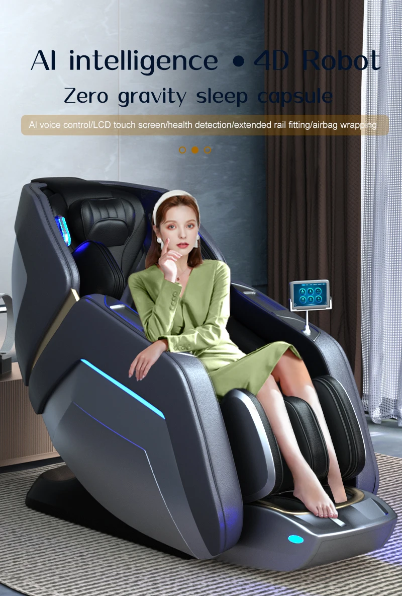 8D Luxury Hydro 5D 3d Folding Full Body Shitasu Massage Chair