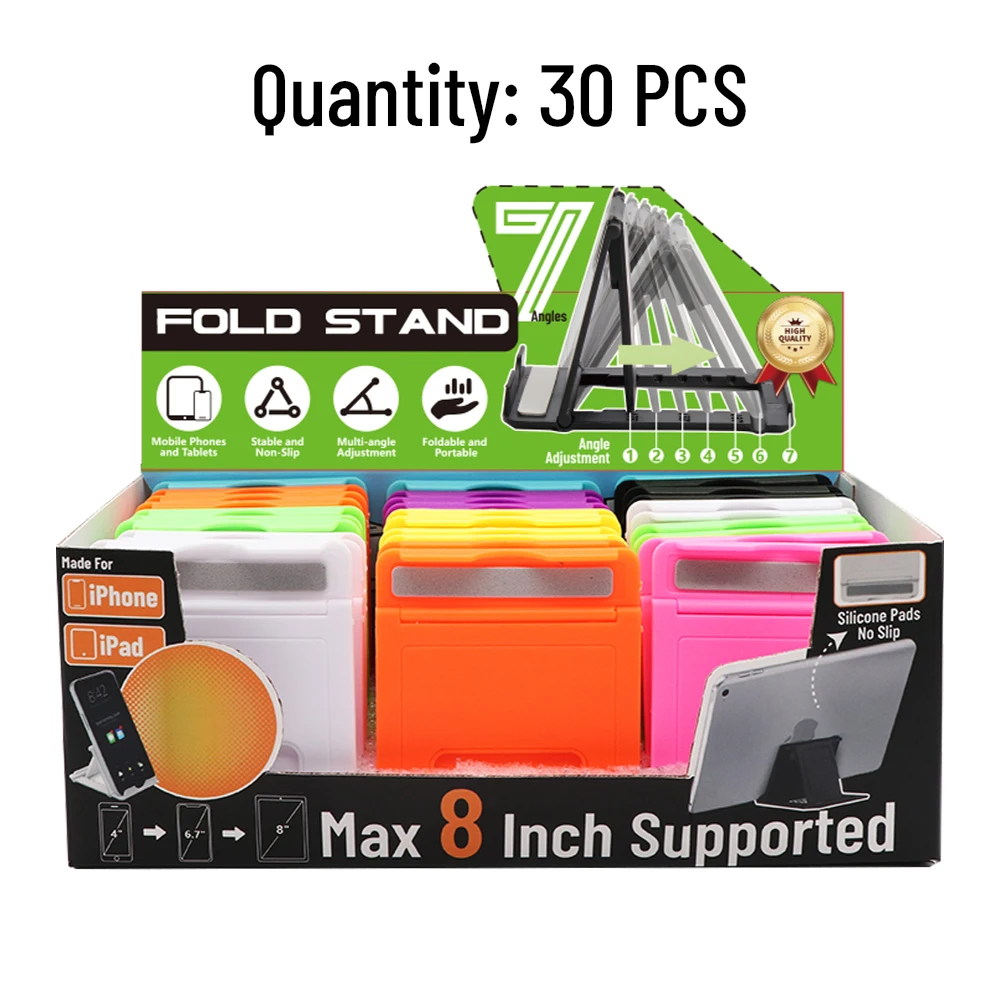 Adjustable Colorful Multifunctional Abs Tablet Stand Plastic Foldable ...