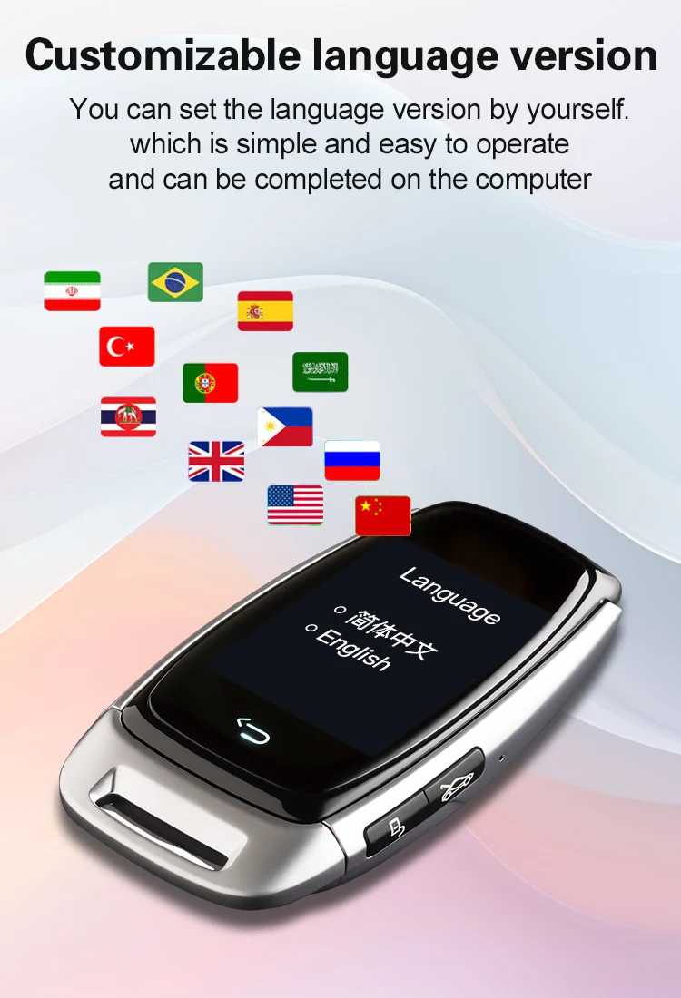 Universal Smart Key Lcd Car Key For All Cars Modified Remote Obd ...