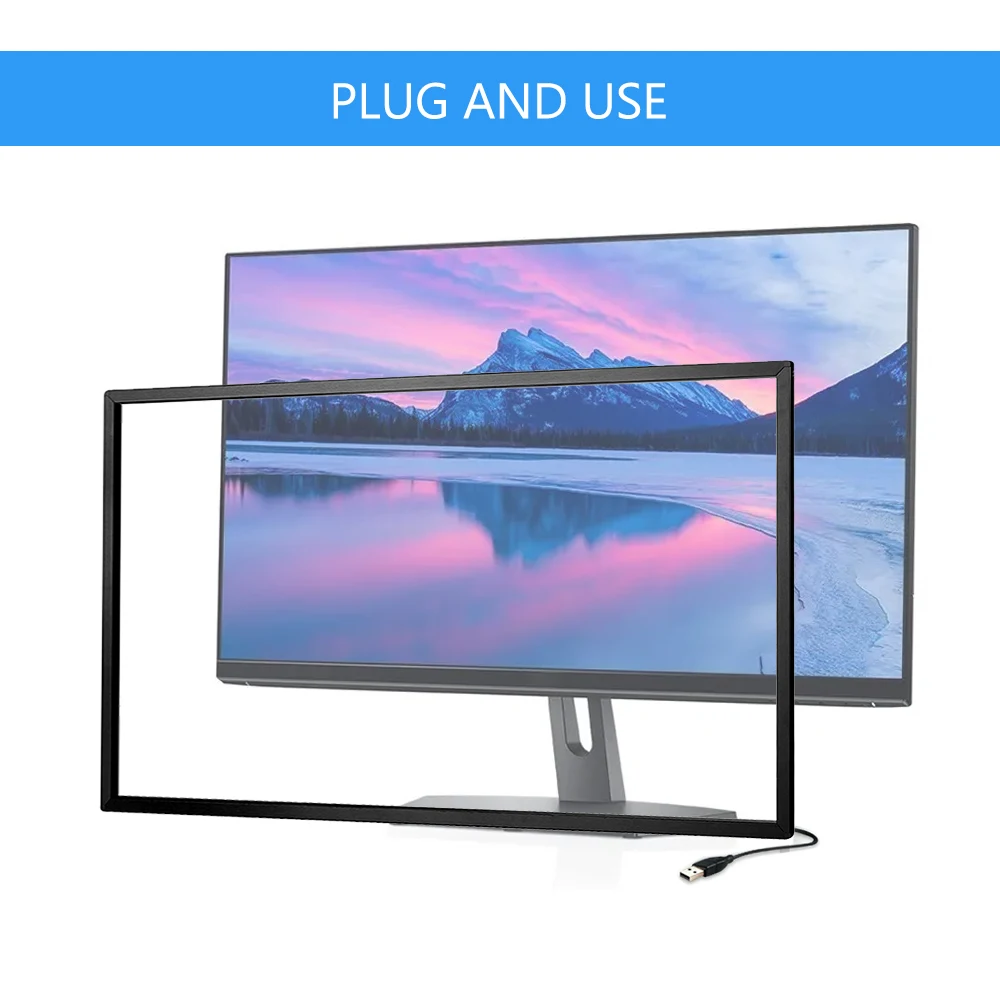 Zptouch 65 Inch Ir Multi Touch Frame With 20 Points - Buy Multi Touch ...