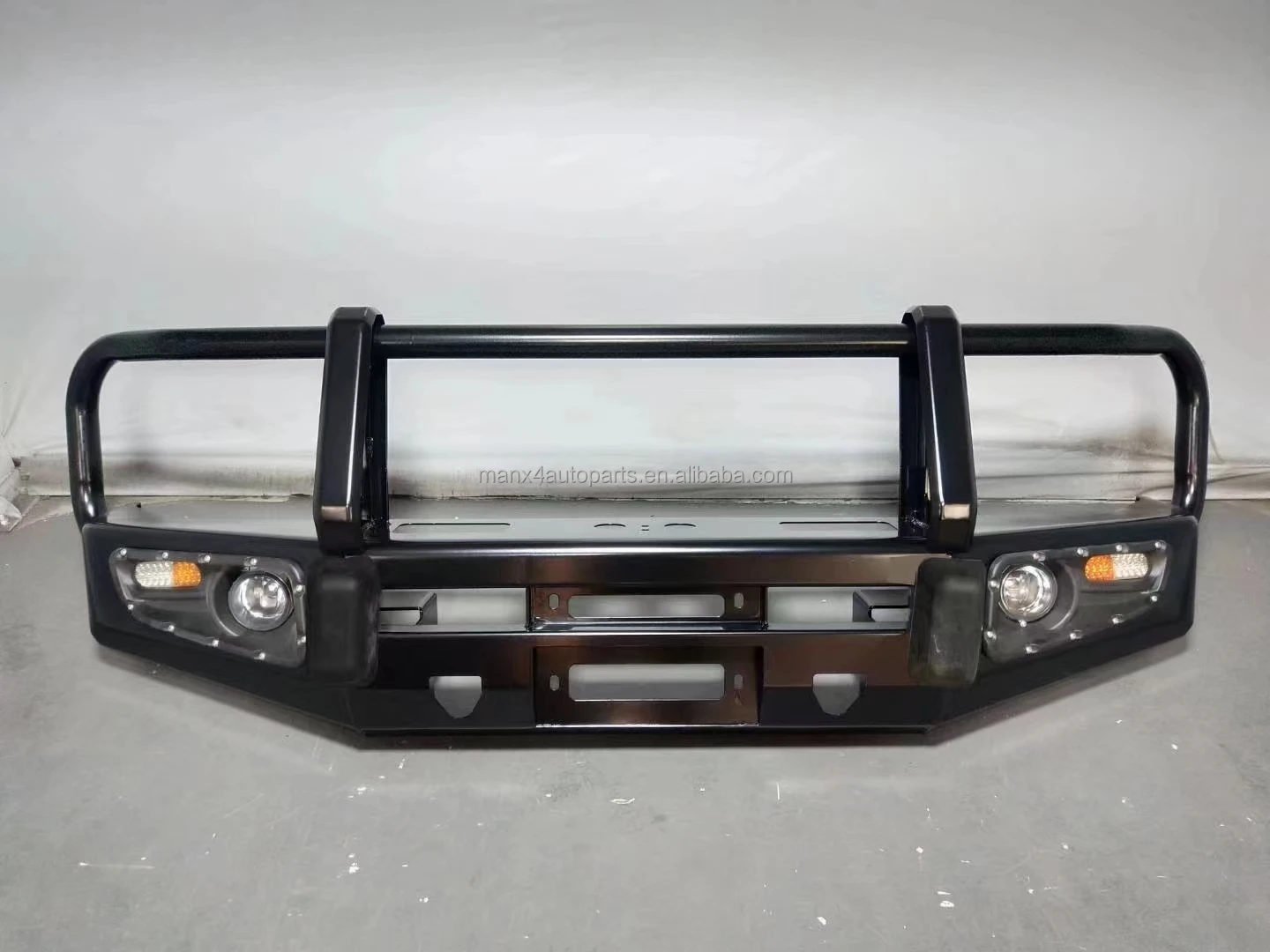 MANx4 Steel Front Bull Bar for Mitsubishi Pajero II V20 V30 V31 V33 ...