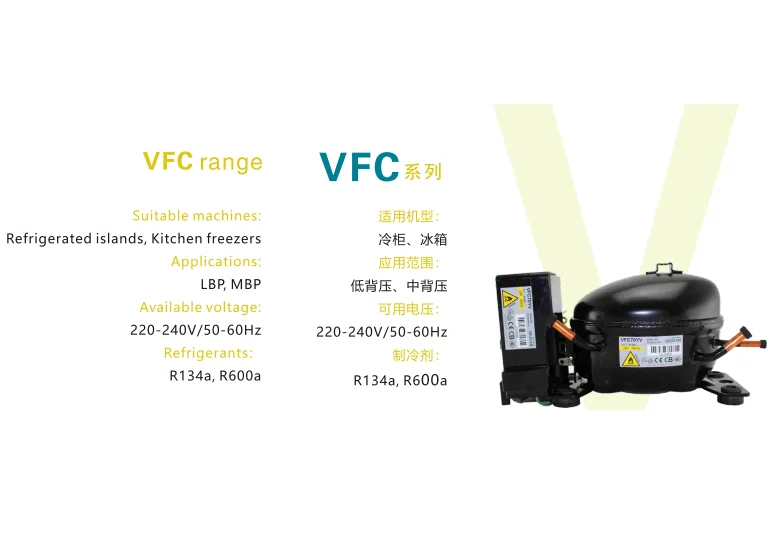Air Conditioning Low Back Pressure Fridge Refrigerator Compressor HVAC ...