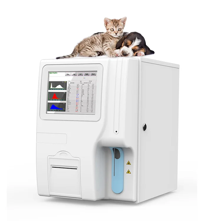 Laboratory Veterinary Full Blood Cbc Machine 5 Part Vet Hematology ...