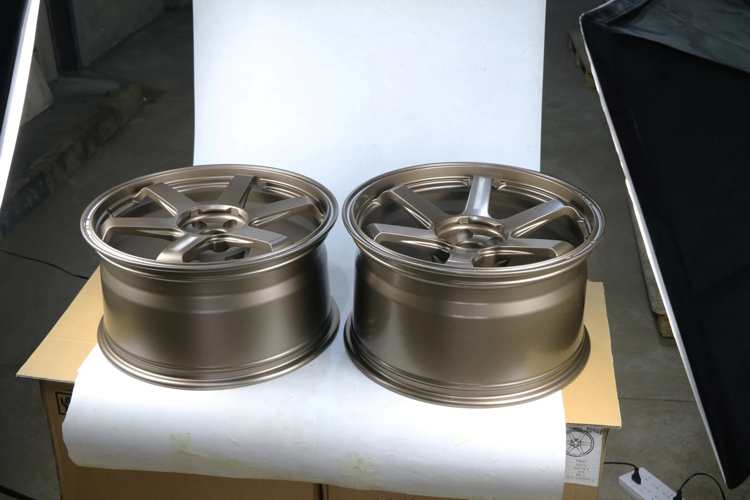 Aluminum Forged Wheels Bronze Te37 Wheels 18x10 19x11 20x12 5x114.3 ...