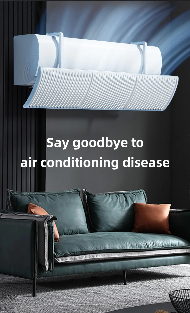 Exclusive Patent Splice Louver AC Windshield - Anti-Direct Blowing