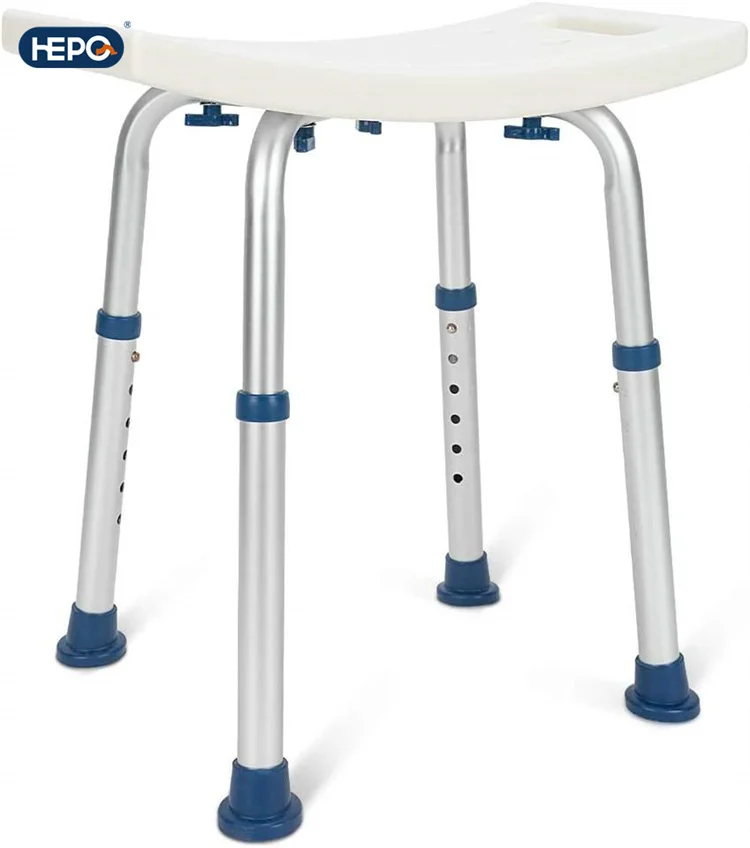 Alibaba.com: HEPO Bath Stool, Height Adjustable Shower Seat, Tool-Free ...