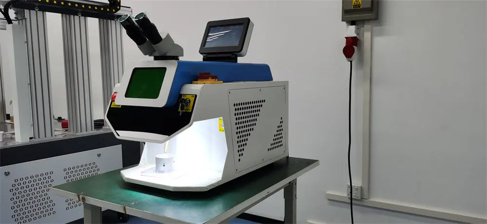 German Jewelry Laser Welder Spot Welding Machine for Jewelry Earrings ...