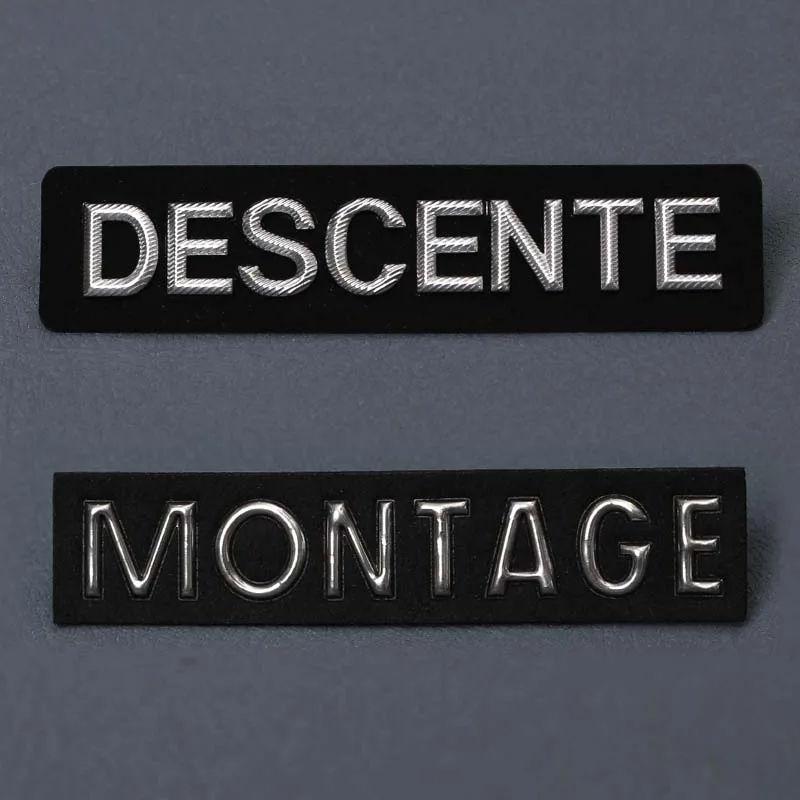 Custom 3D Heat Transfer TPU Logo Embossed Tpu Badge