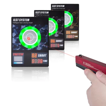 J10c Intelligent Sensor Target Laser Shooting Target For Home Dry Fire ...