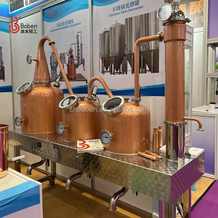 Boben 100L Double Retort System Rum Pot Stills Thumper Distillation ...