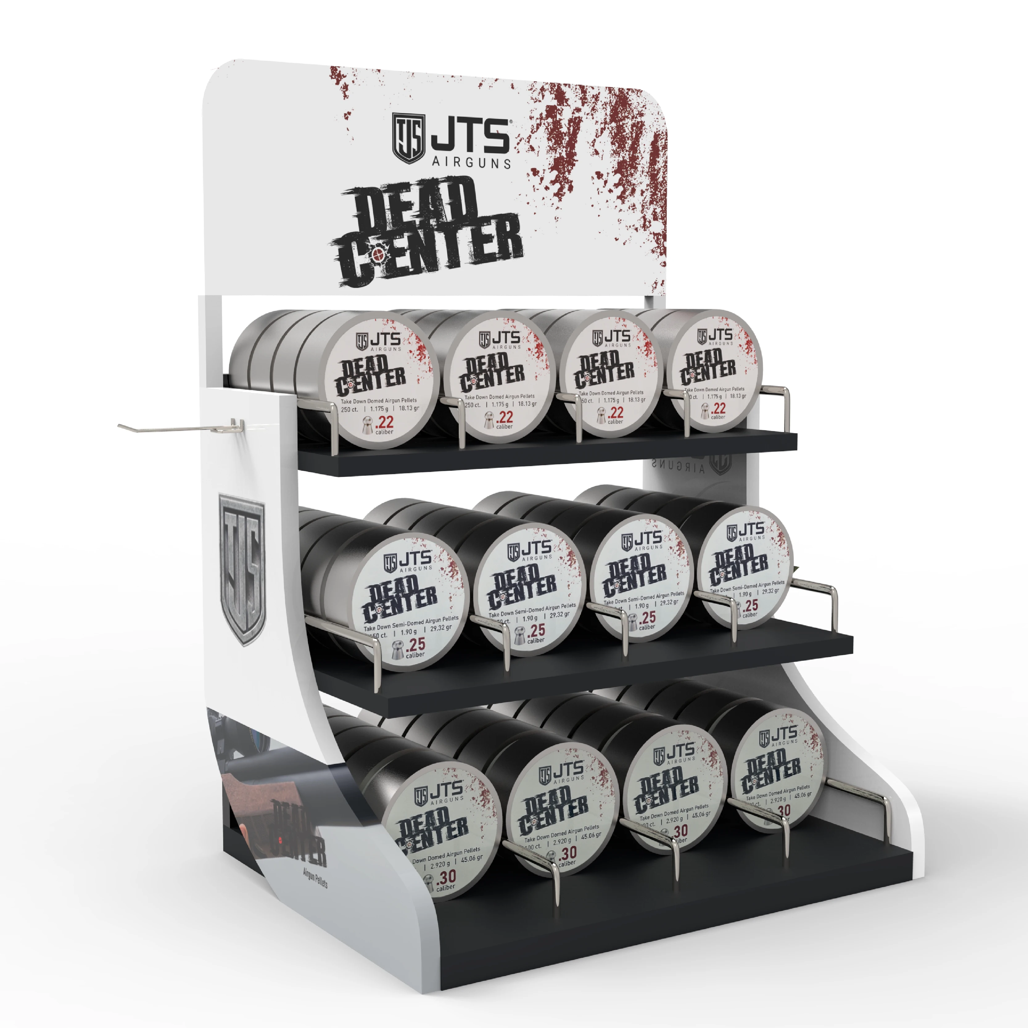 Customizable Metal Display Racks for 3C Products Tool Beverage Battery