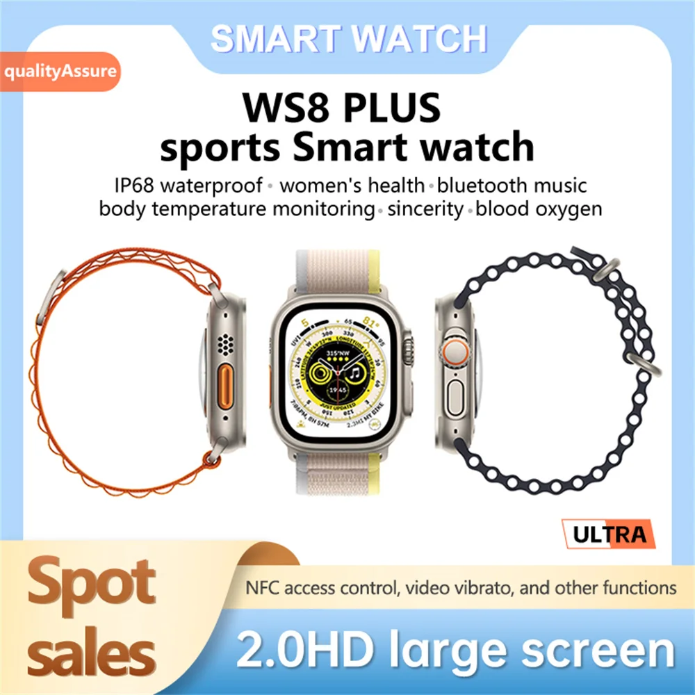 Best Sport Smartwatch 2022 Mx60 Sport Watch 2.0 Inch Hd Screen Full ...