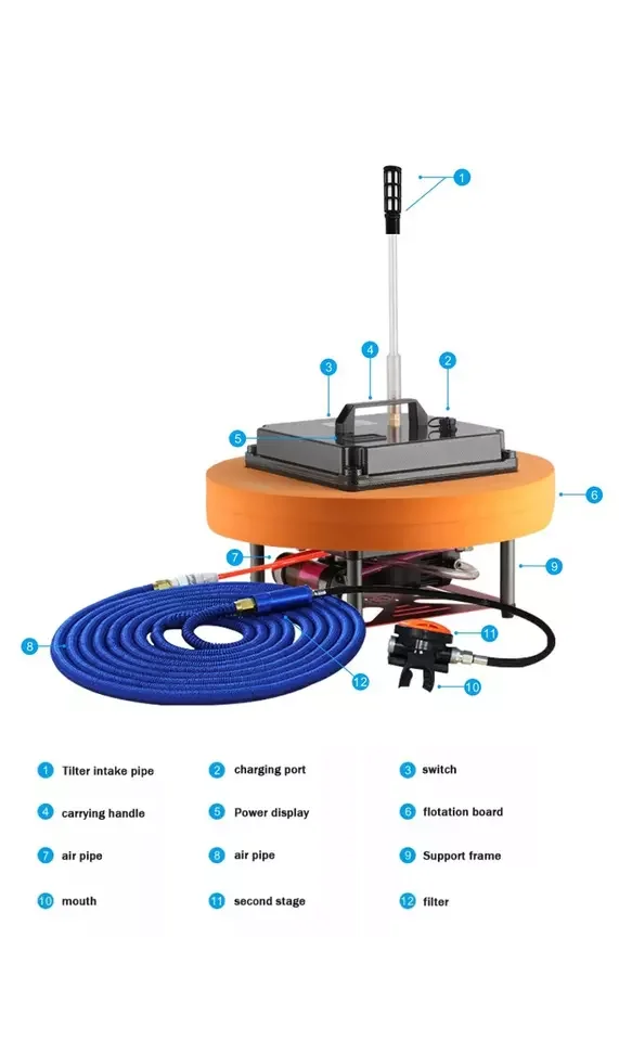 919 Plus Diving Equipment - 10 Hours Underwater Breathing