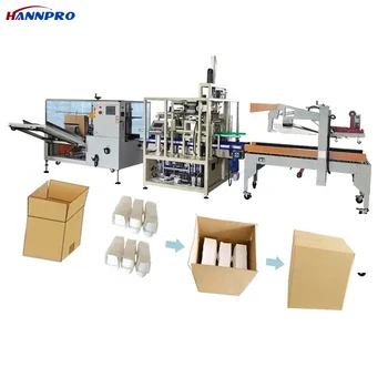 Hannpro Cardboard Corrugated Production Line Carton Box Sealing Machine ...