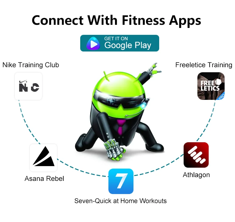 Digital Smart Workout Mirror Photo Booth Home Gym Exercise Interactive ...