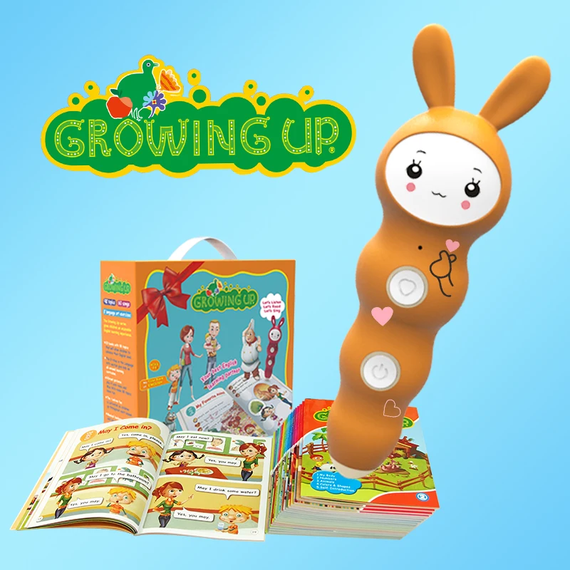 Talking Pen Children English Learning Books Growing Up Musical ...