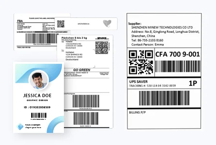 Iot Logistics UHF RFID Printable Labels - Real-Time Tracking