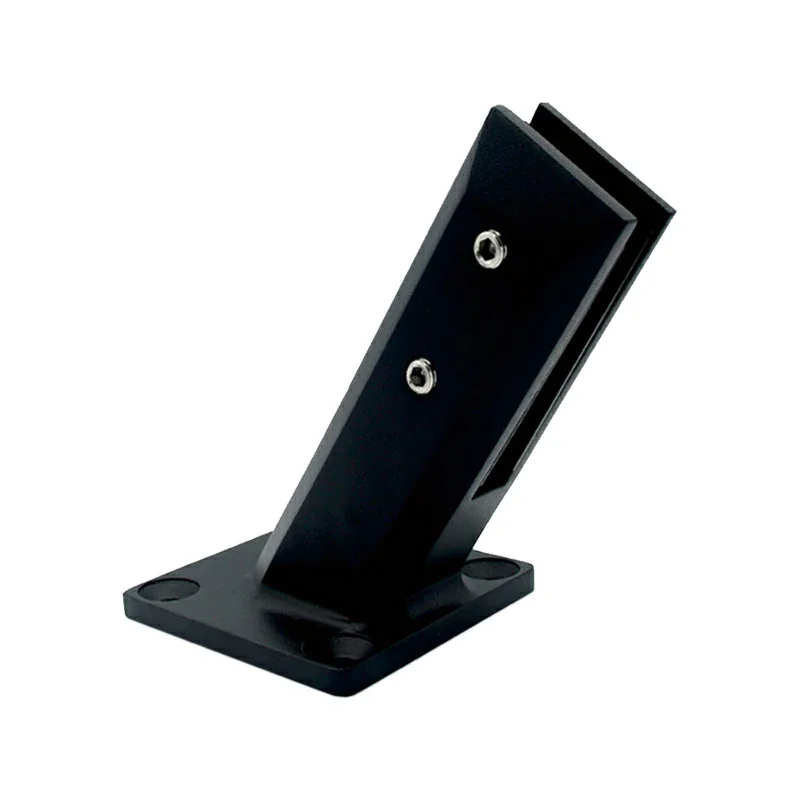 black non conductive glass panel spigot glass clamp| Alibaba.com