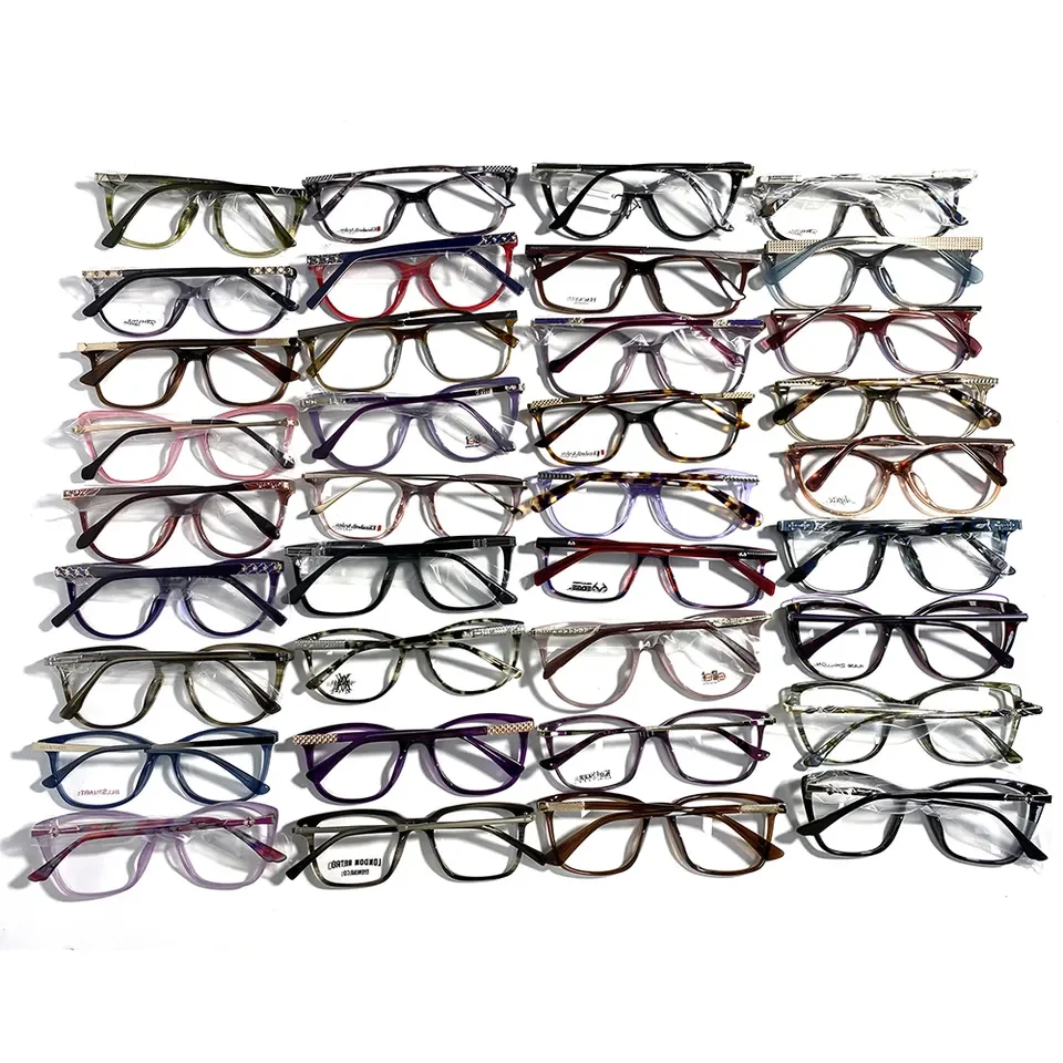 Wholesale Assorted Cheap Price Eyeglasses Frame Metal Stock Ready
