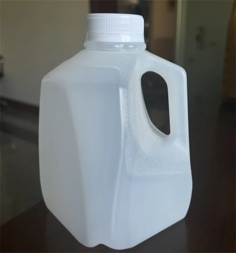 1L Milk Bottle - Durable HDPE Plastic with Custom Logo