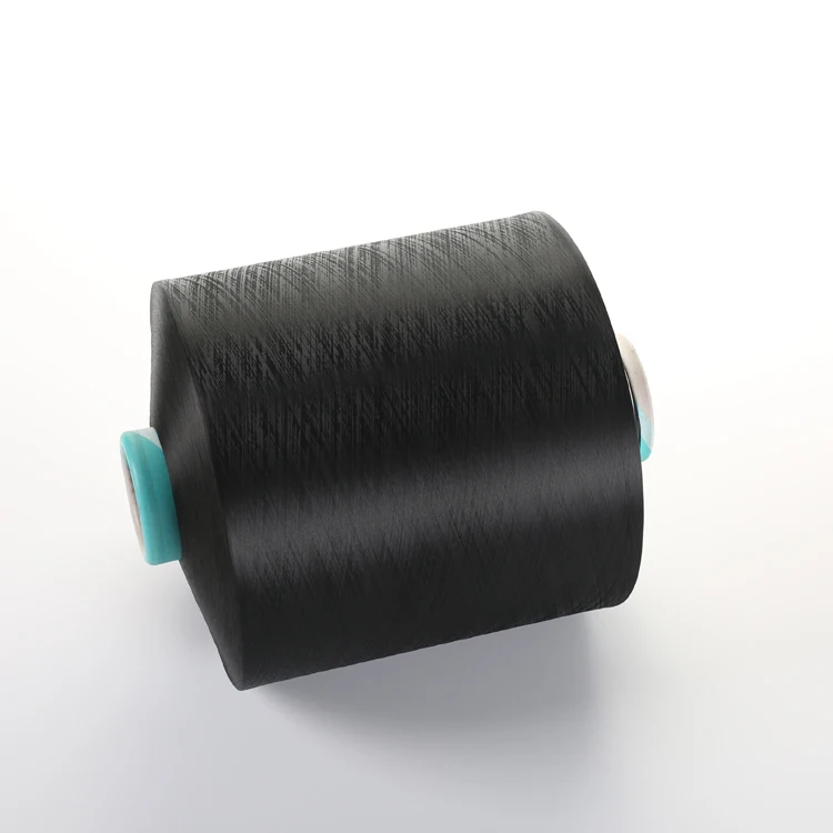 Bioserica Era Dyed Black 100 Denier Dty Nim Polyester Filament Yarn - Buy 100 Polyester Yarn,100 ...