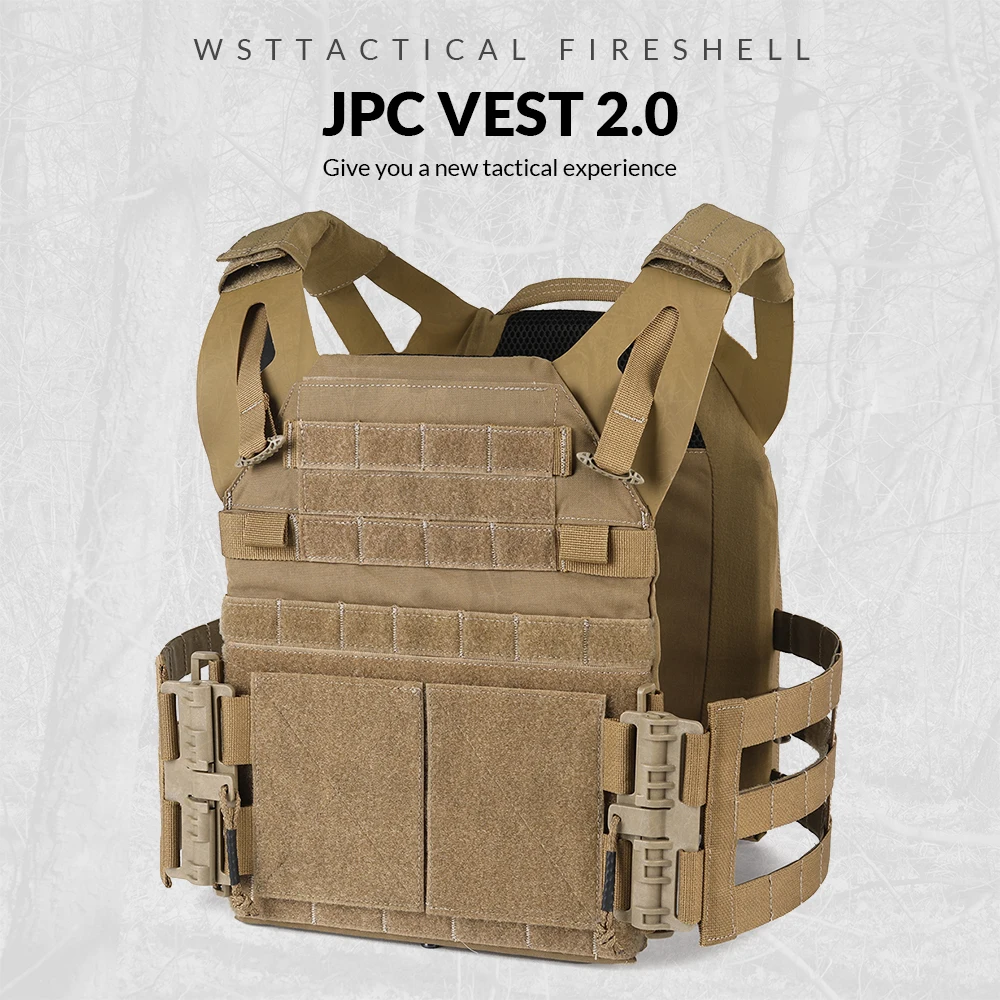 PTG JPC2.0 Tactical Plate Carrier Frame Quick Release Tactical Vest ...