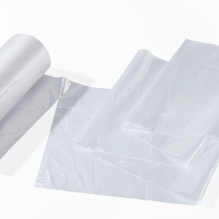 Disposable Garbage Bags 19 Gallon Plastic Dust Bin Clear Can Liner ...