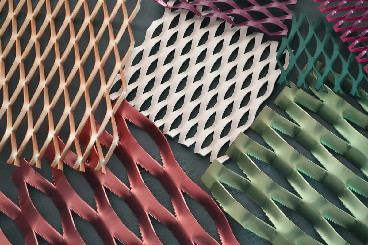 Perforated Expanded Metal Raised Flattened Expanded Metal Sheet ...