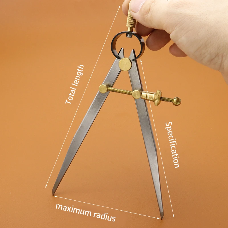 Adjustable Compasses Gauges DIY Handcraft Line Marking Gauge Leather ...