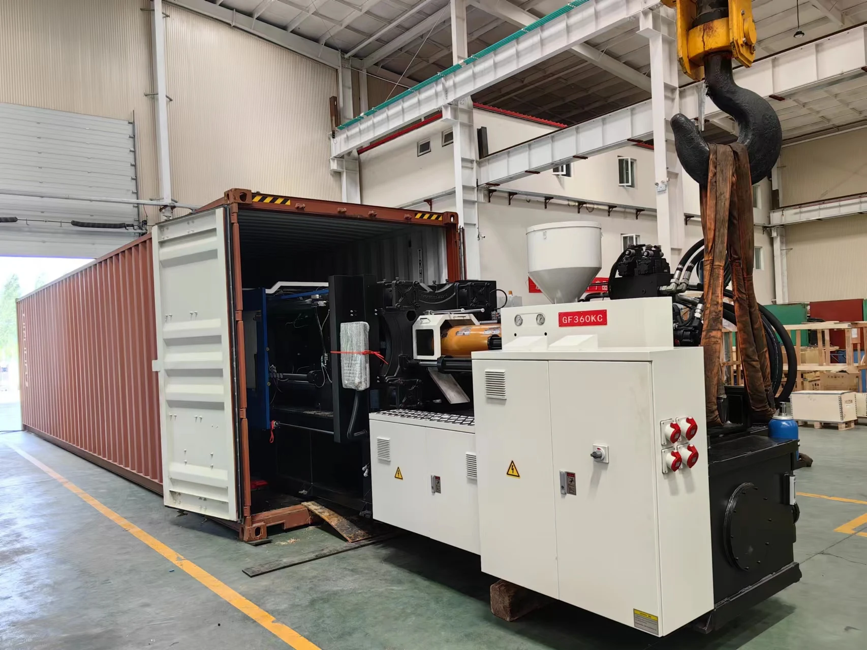 Gf1500lb Automatic Plastic Pallet Injection Molding Machine 1500 Ton ...
