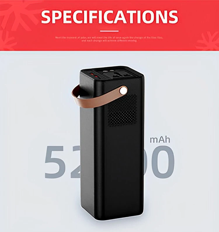 190wh Lithium-ion Battery Outdoor Power Equipment Small Portable Power ...