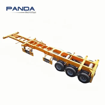40ft retractable skeletal trailer | extendable container chassis
