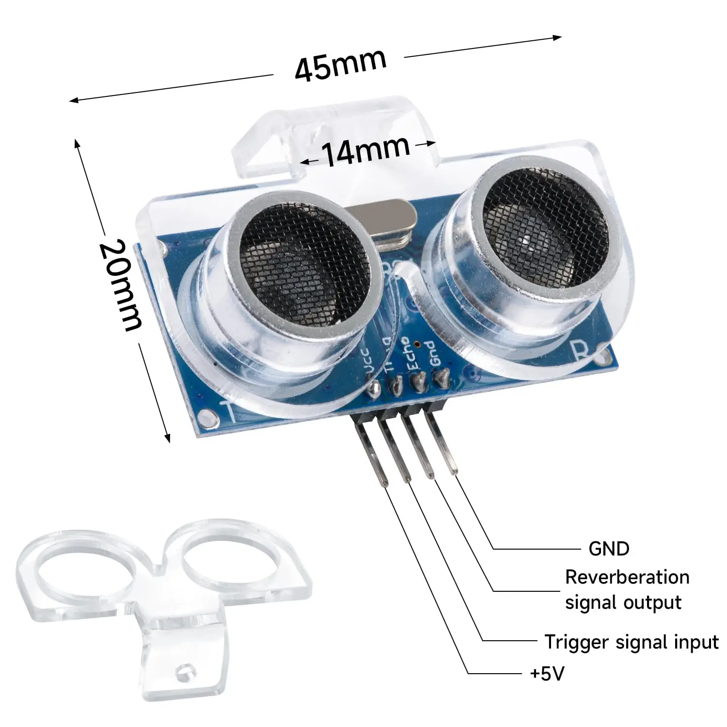 Ultrasonic Module HC-SR04 - Precision Distance Sensor