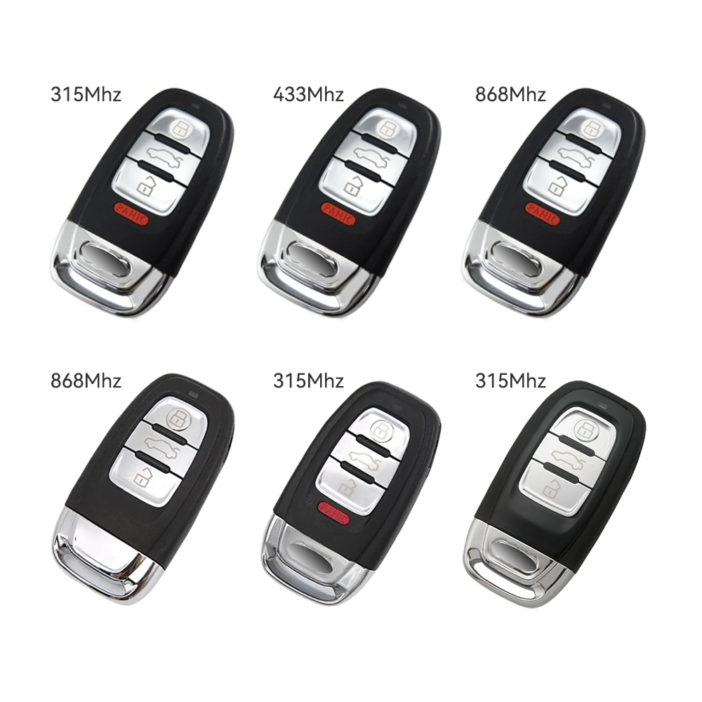 Car Smart Key - Audi Keyless Go for 315MHZ, 433MHZ, 868MHZ
