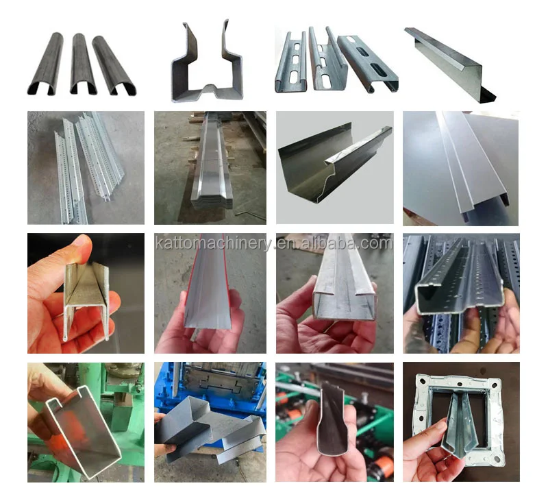 Metal Stud Purlin Drywall C Purlin Roll Forming Machine Price C Channel ...