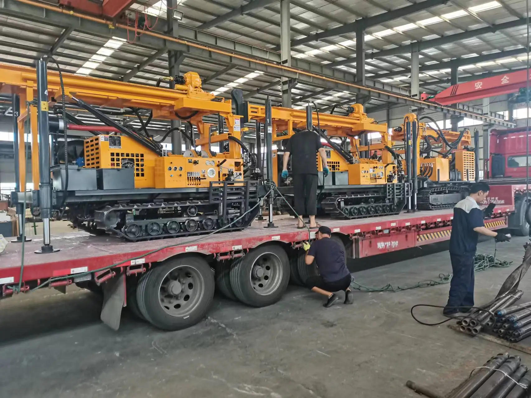 Depth 1000m Crawler Rotary Portable Hydraulic Water Well Drilling Rig ...