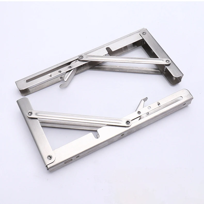 Stainless Steel Folding Brackets for Adjustable Workbench