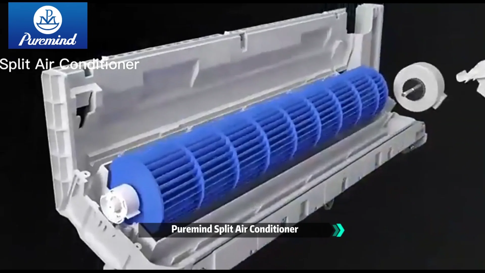 Puremind Smart Split Air Conditioners Cooling Only Ductless R32 R410a