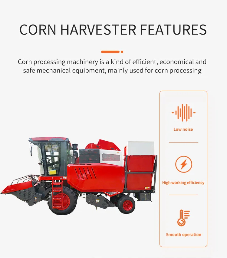 Maize Corn Harvester Machine Combine Harvester For Corn - Buy Corn ...