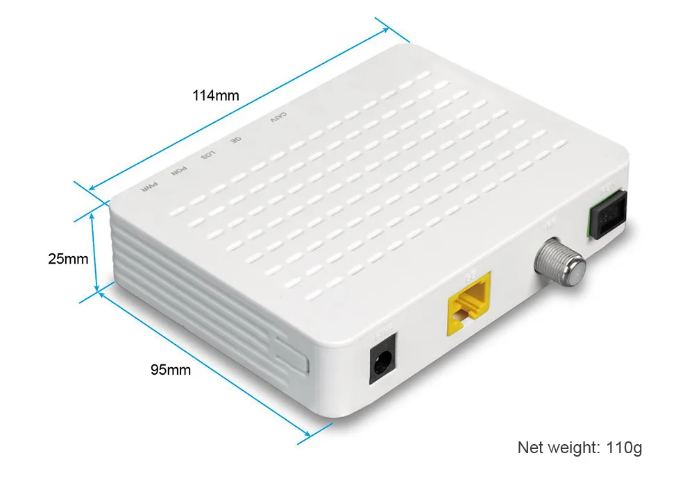 Onu Xpon Fiber Optical Modem Vlan Function 1ge+catv Xpon Gpon Onu - Buy ...