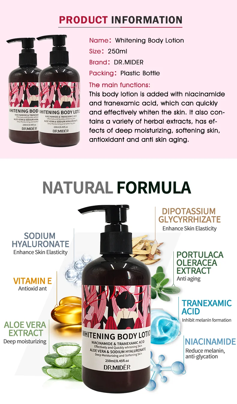 Private Label The Body Care Strong Bleaching Cream Black Skin ...