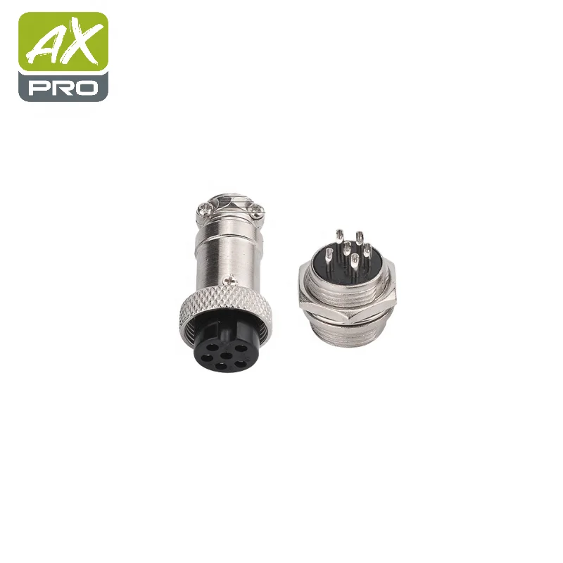 M16 Male Female Connector Monitoring Wire 2-10pin Aviation Socket ...