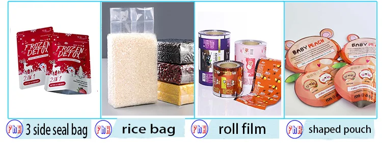 Custom Printed Fast Food Packaging Pouches Stand Up Retort Plastic ...