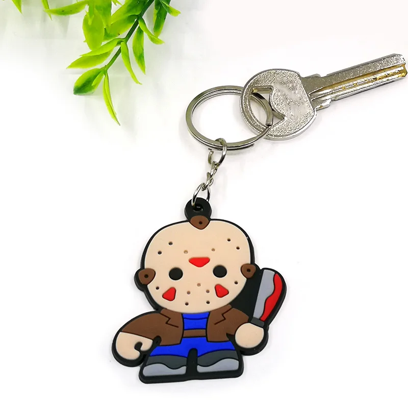 Pvc Keychain Horrible Movies Cartoon Character Key Holder Horror Series ...