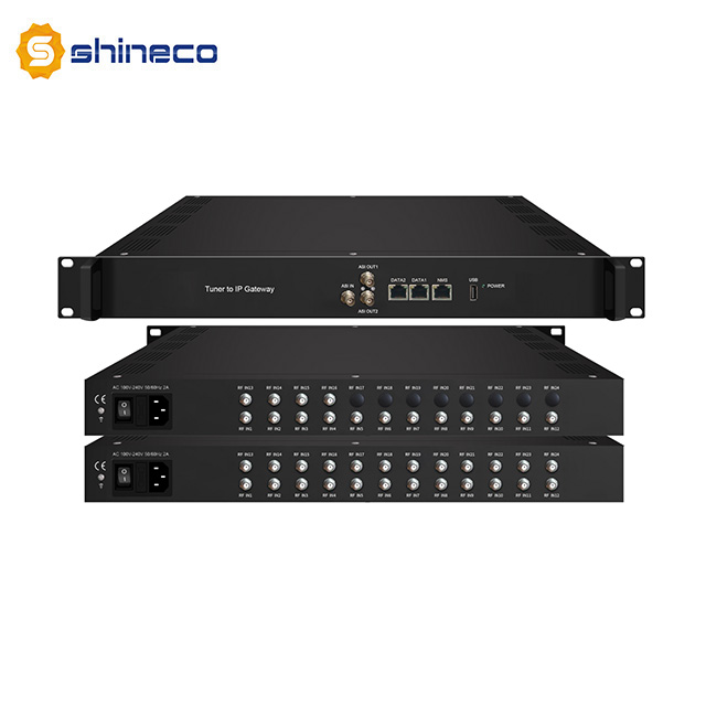 Alibaba.com: Shineco SNK6386B IPTV SPTS IP Gateway, 16/24 channel Tuner input, 1024 SPTS output ...