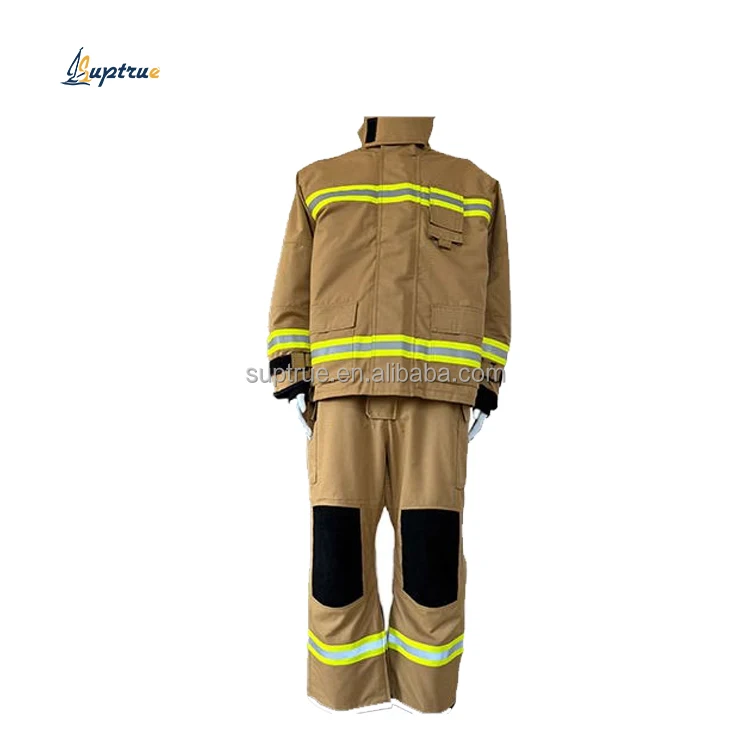 Firefighter Uniform Including Fireman Jacket Fire Pants Firefighting ...