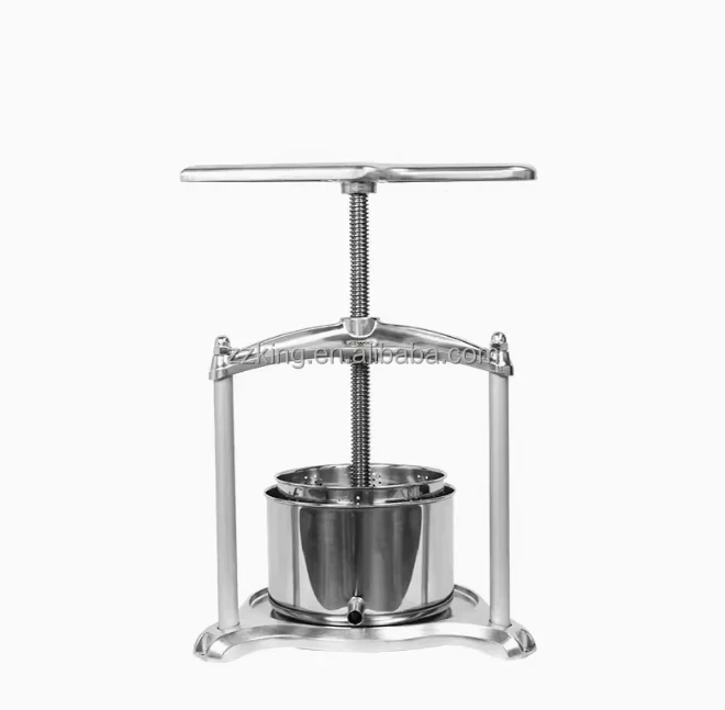 Stainless Steel Manual Juicer - DIY Apple Orange Carrot Juice Maker